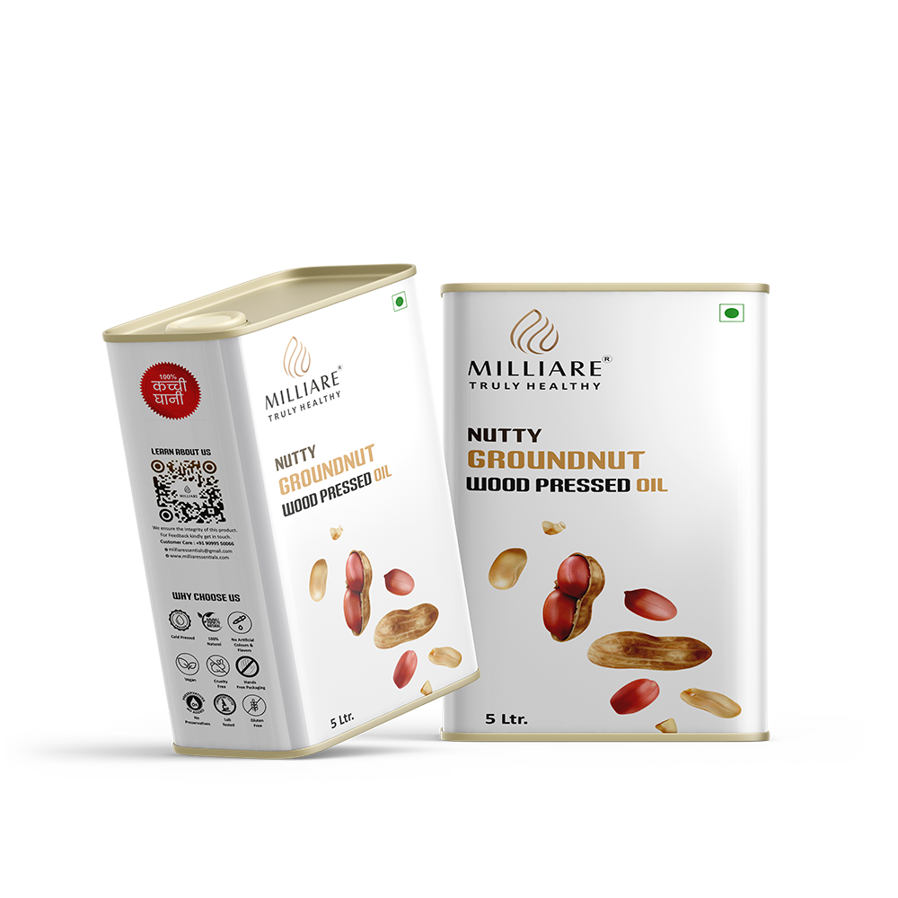 Groundnut Oil – Milliare Oils